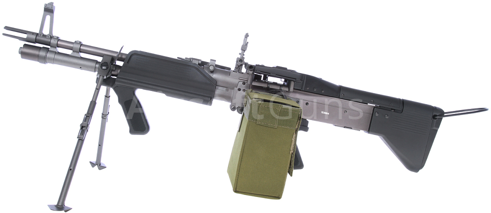 M60E4, MK43, A&K | AirsoftGuns