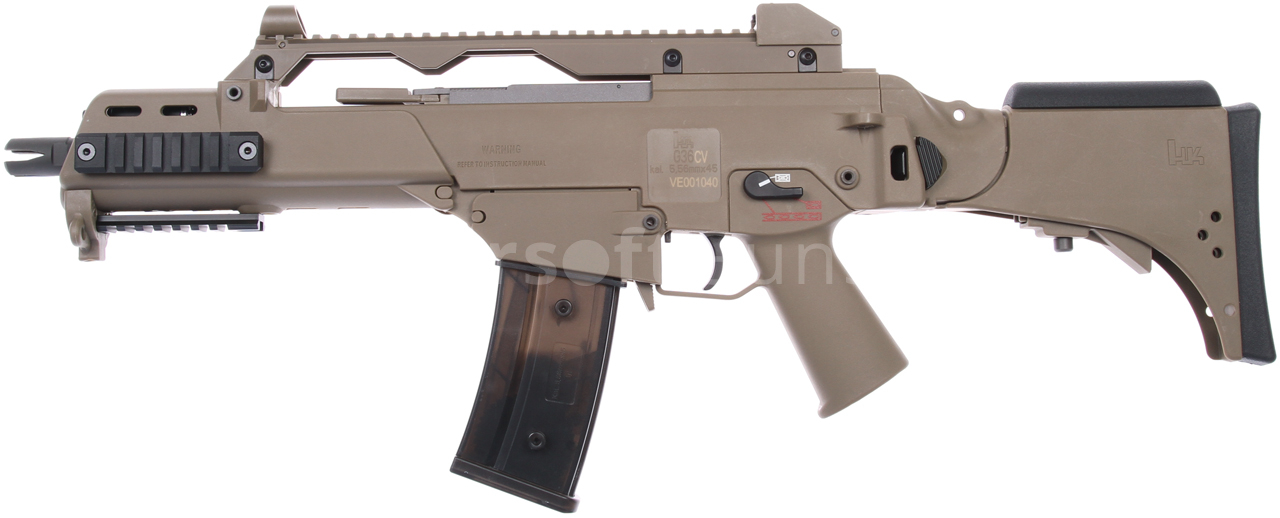 H&K G36CV, blowback, FDE, Umarex | AirsoftGuns