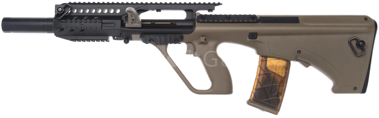 Steyr AUG A3 RIS Tactical, FDE, APS, KU905 | AirsoftGuns