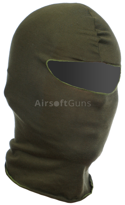Tactical balaclava, one hole, cotton, OD, ACM | AirsoftGuns