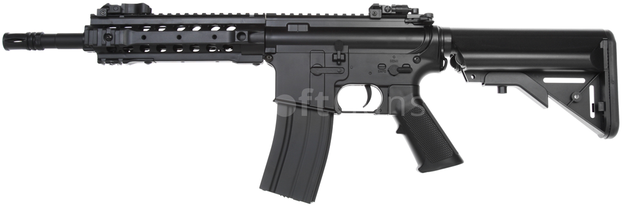 M4 URX3 CQB, plastic, black, Cyma Sport, CM.516 | AirsoftGuns
